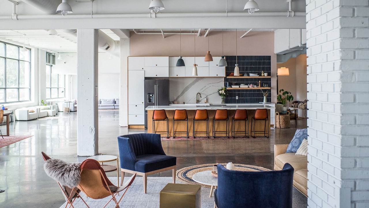 A Tour of a Stunning Modern Workplace Design