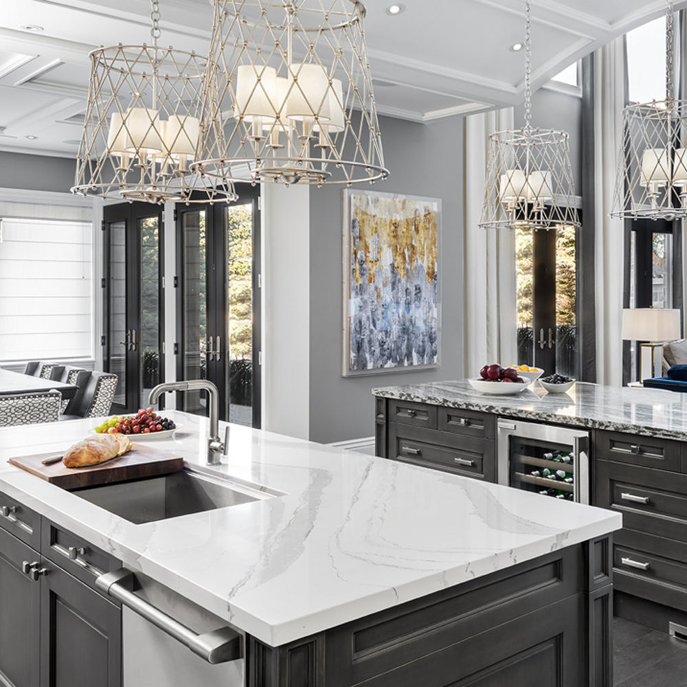 Two-Tone Countertops: 3 Combinations to Mix & Match