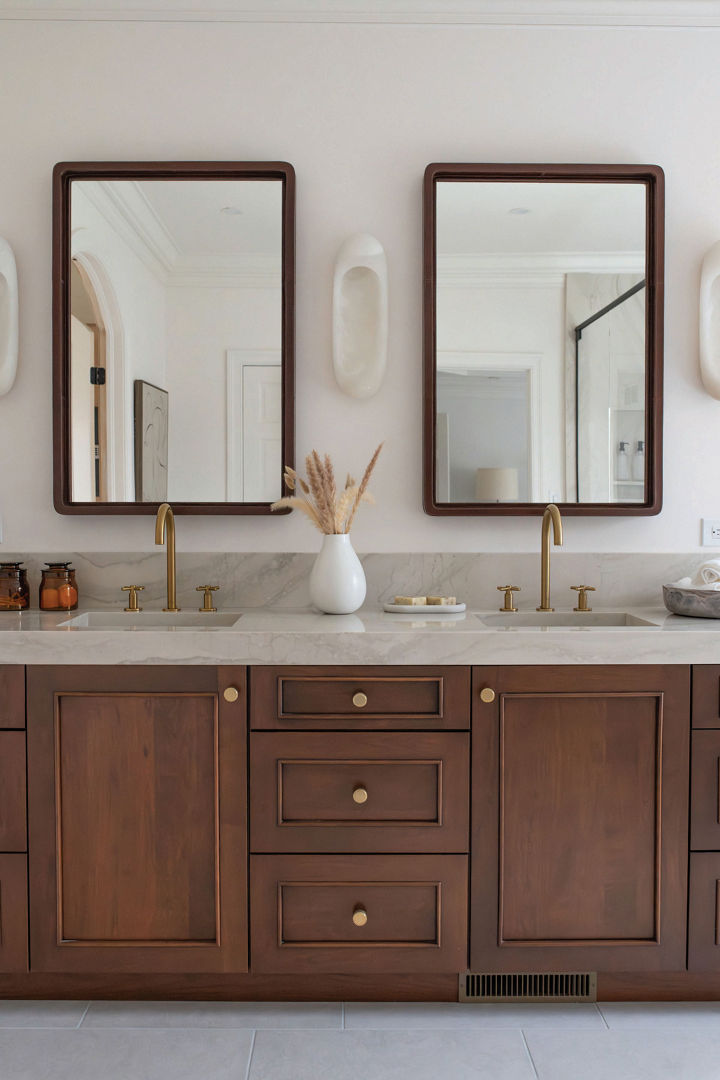 Material Serenity: O’Hara Interiors CEO Renovates Her Personal En Suite